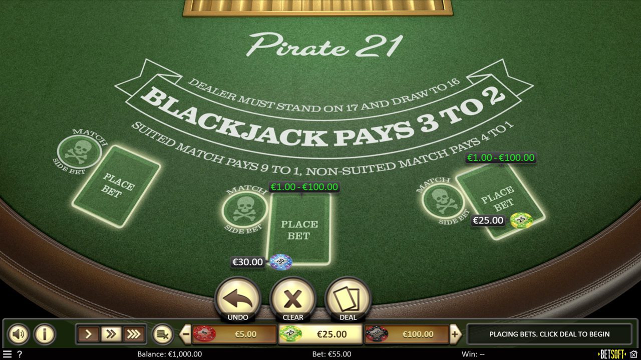 Pirate 21 - Betsoft Online Casino Games